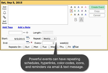 Secure & Customizable Online Calendars | Keep&Share